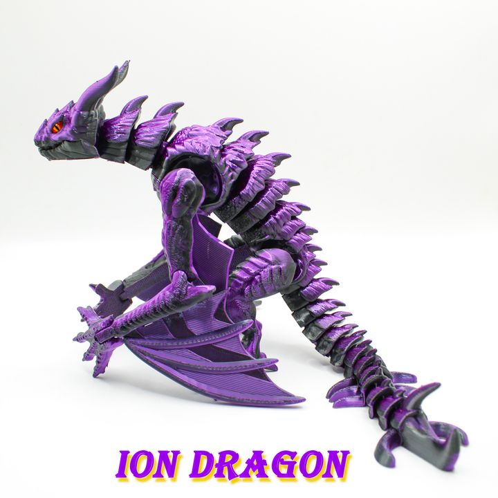 3D Printable ion dragon by mario3d